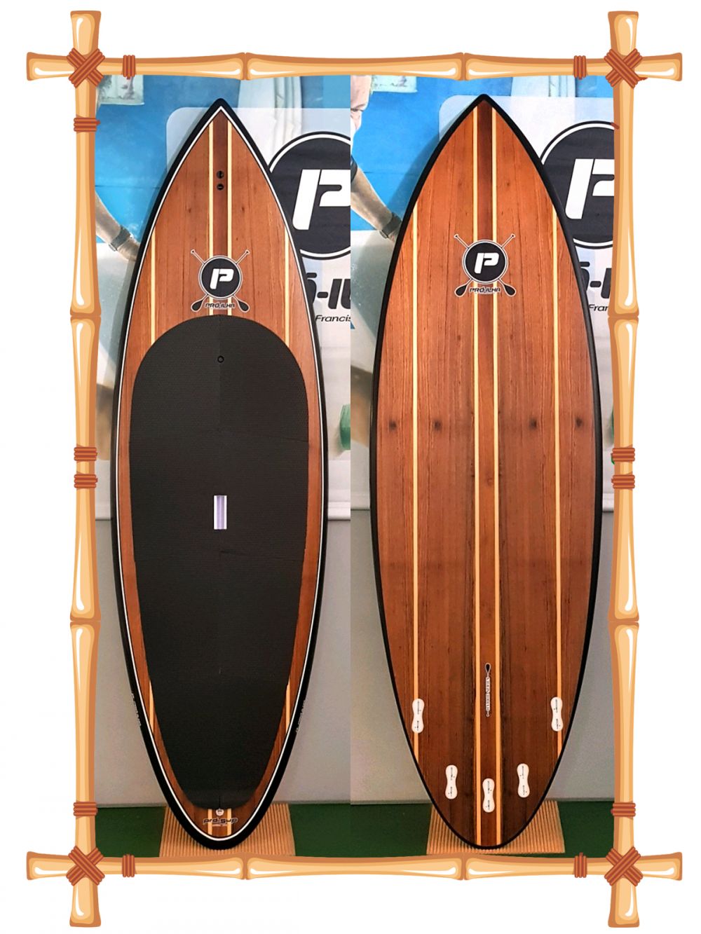 Stand Up » Pranchas » SUP Wave - Vacuum Wood | Pró-ilha - 8',8'' - Pró ...